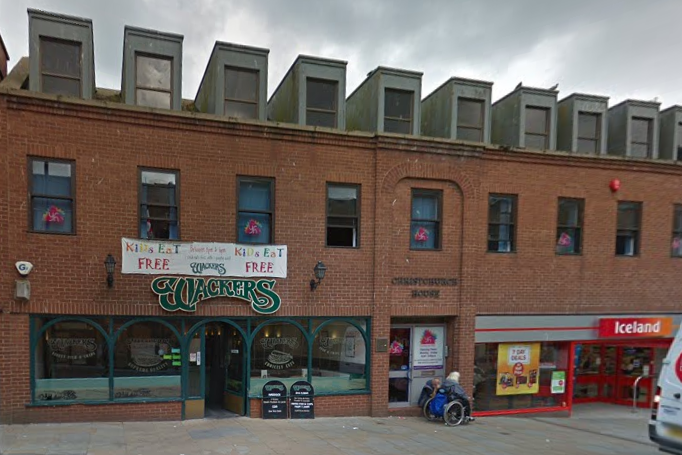 Wackers: Town centre fish and chip restaurant wants tables outside