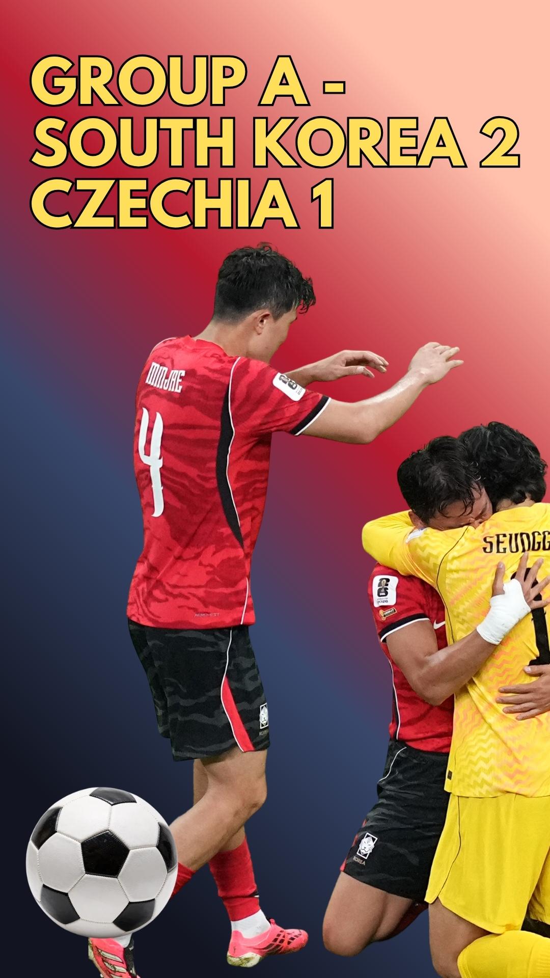 SNTVPLAY vertical soccer WC26 South Korea Czechia