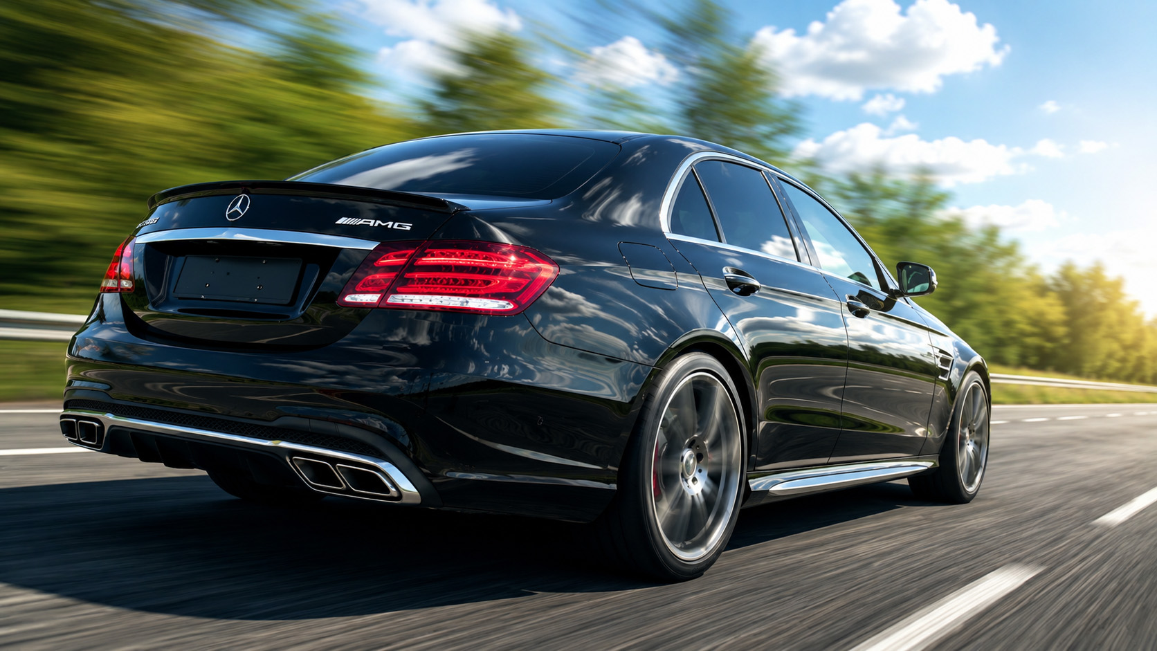 Does the E63 S sound better during hard acceleration?