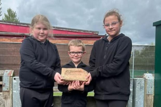 Children 'amazed' as wartime shelter found under County Durham playground