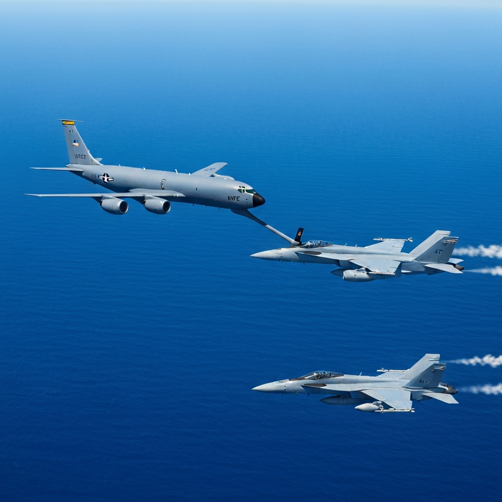 U.S. Air Force KC-135 Stratotankers: Extending U.S. Navy Car