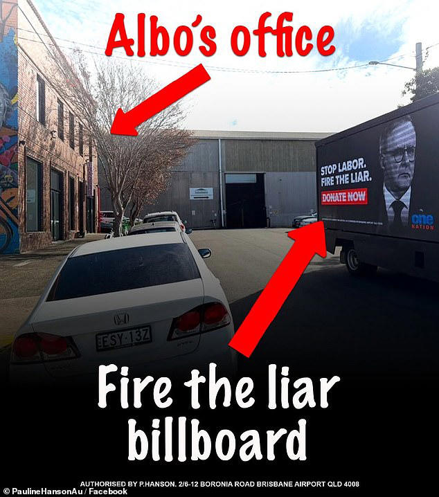 Pauline Hanson spends the first of her $3million 'fire the liar' donations