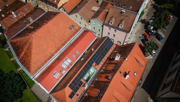 Diese eine PV-Anlage erregt Braunauer Gemüter