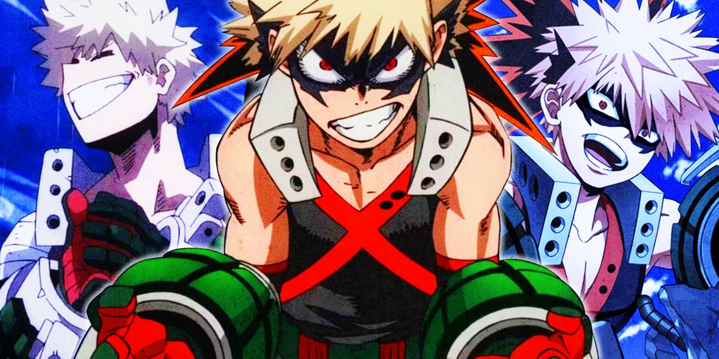 My Hero Academia officially gives Bakugo an explosive new design