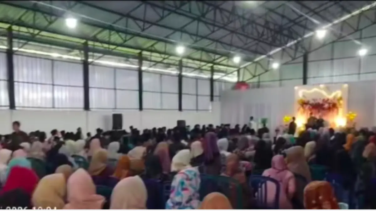 Viral gedung Kopdes Merah Putih di Pacitan malah dibuat resepsi nikah ...