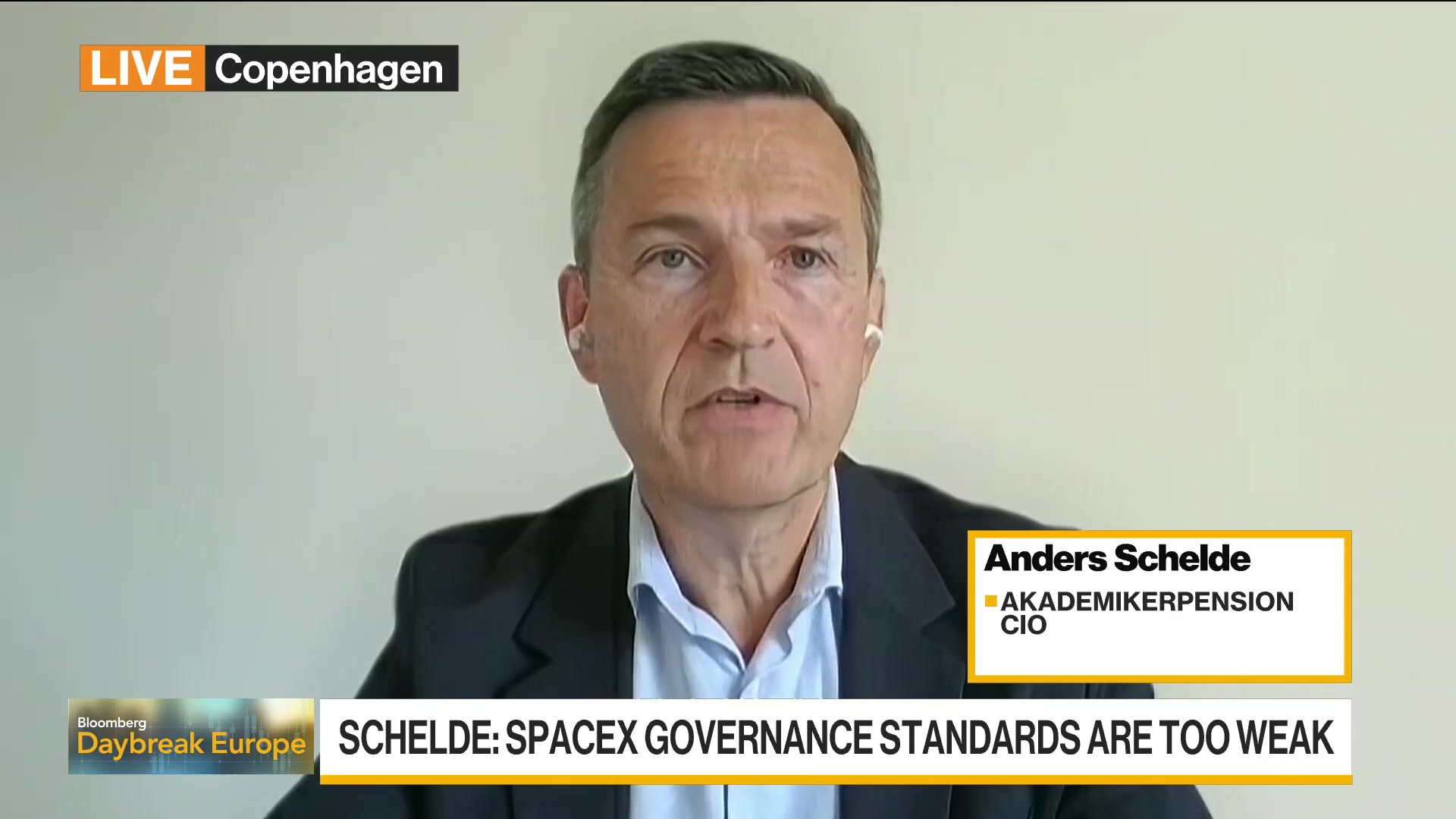 SpaceX governance standards too weak: Danish pension CIO