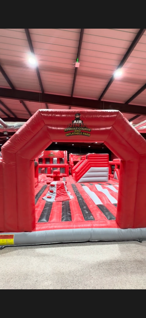 Check out this giant inflatable assault course coming to Leeds – food ...
