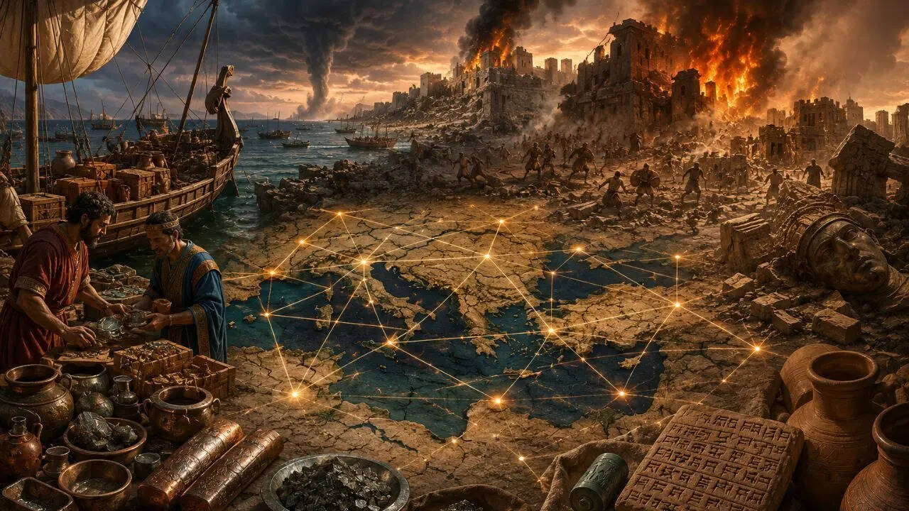 The Bronze Age ended with a network failure: The hidden story behind ...