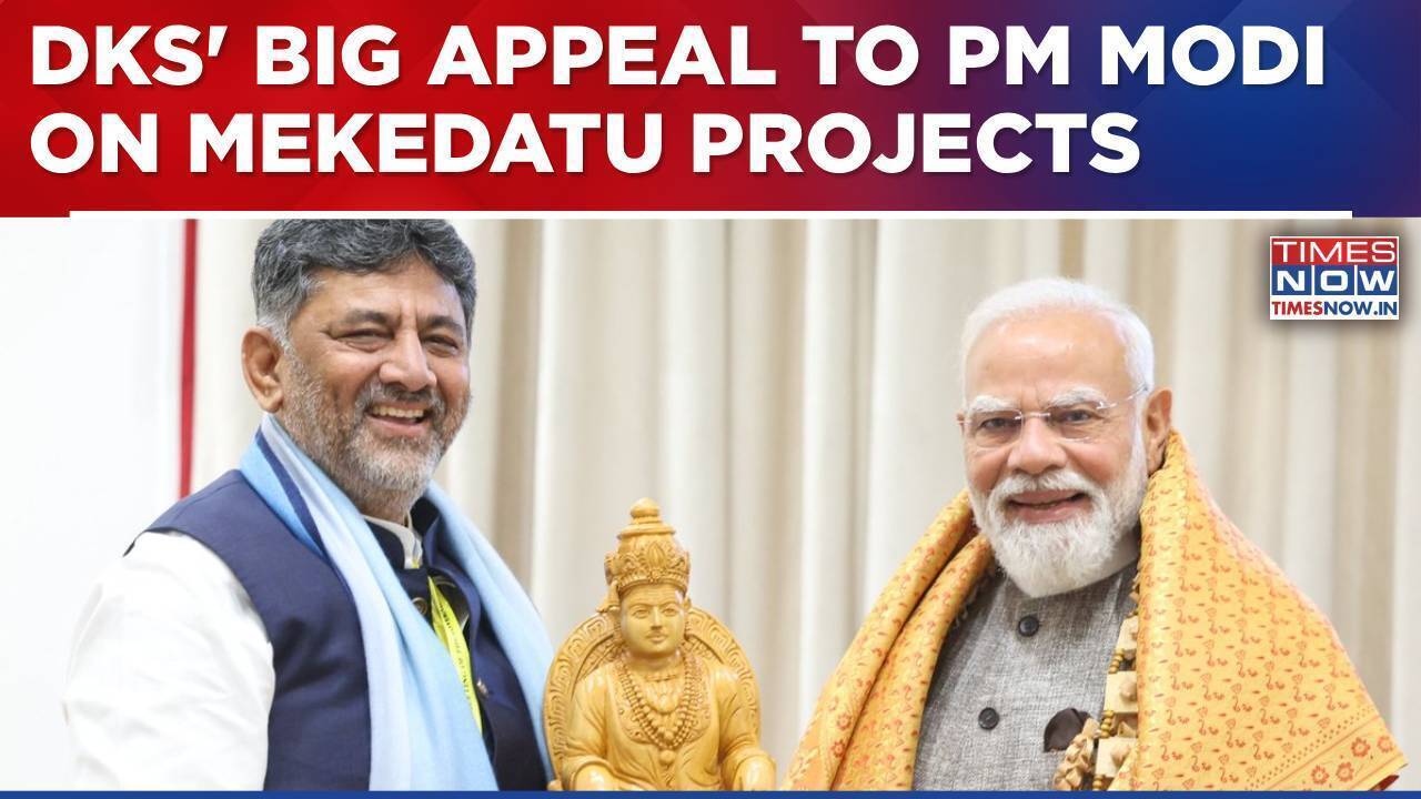 DK Shivakumar urges Prime Minister Narendra Modi to fast-track nod for ...