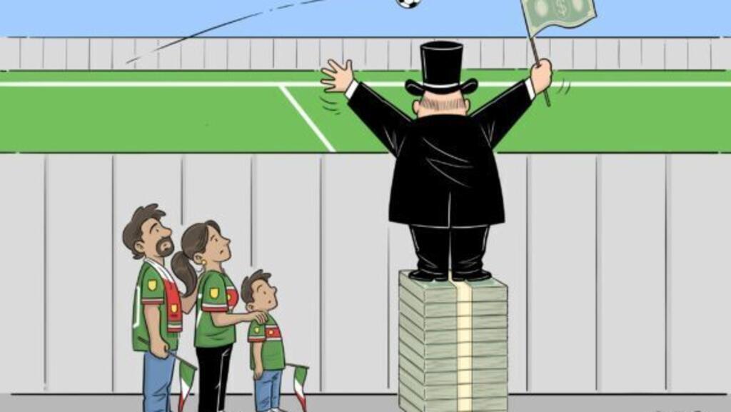 L'actu en dessin : un Mondial de football transformé en machine à cash