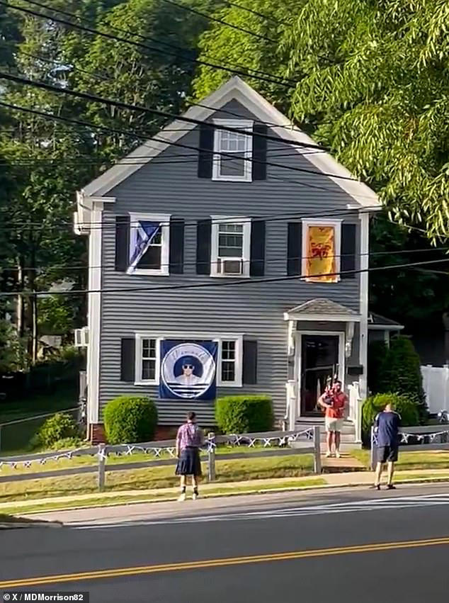 American's shock as Scottish fans arrive at Airbnb across street and ...