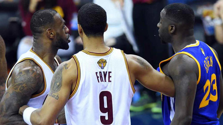 Ex-Cavs forward Channing Frye fires hilarious claims vs. Draymond Green ...