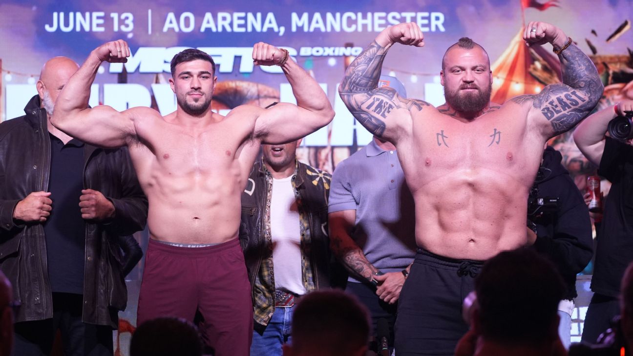 Eddie Hall vows to use brain, not just brawn, to topple Tommy Fury