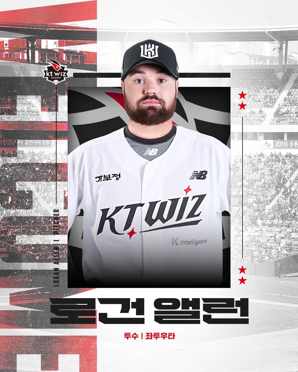 KT Wiz sign Allen as injury replacement for ace Boushley
