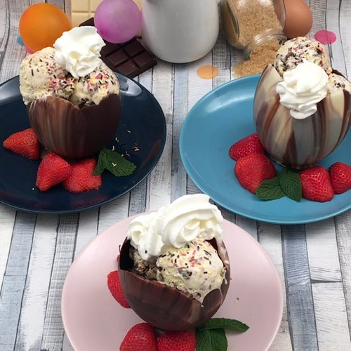 Lava cake ice cream