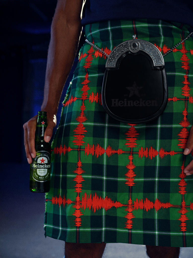 Tartan Army's famous roar transformed into one-of-a-kind kilt by ...