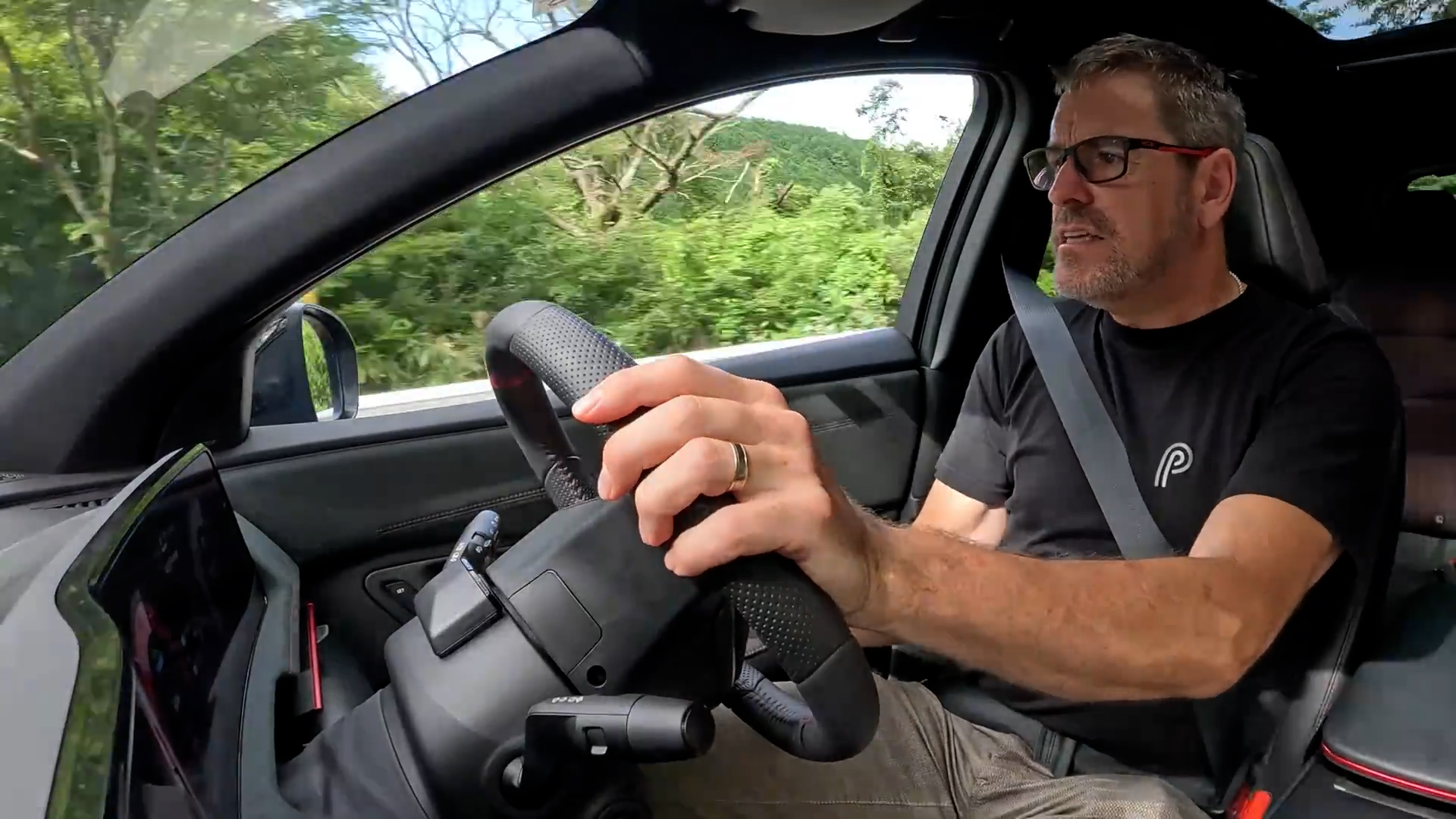 Testing the Ariya Nismo on mountain roads