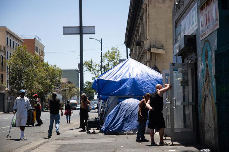 Unfounded claims of homeless voter fraud roil LA We went to Skid Row ...