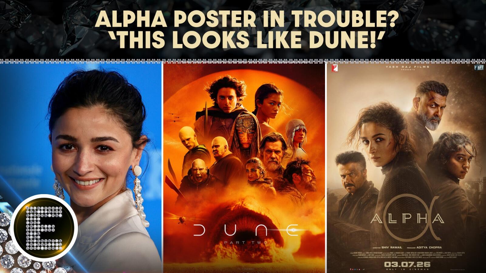Alpha poster sparks 'Dune copy' debate; fans aren't holding back