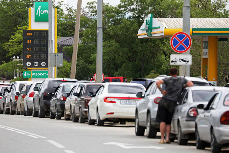 Ukraine is menacing Russian supply lines with drones, sparking a fuel ...