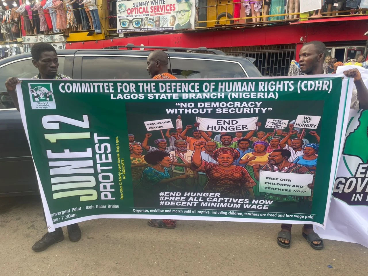 Pictorial: CSOs, youth groups protest in Lagos over insecurity ...