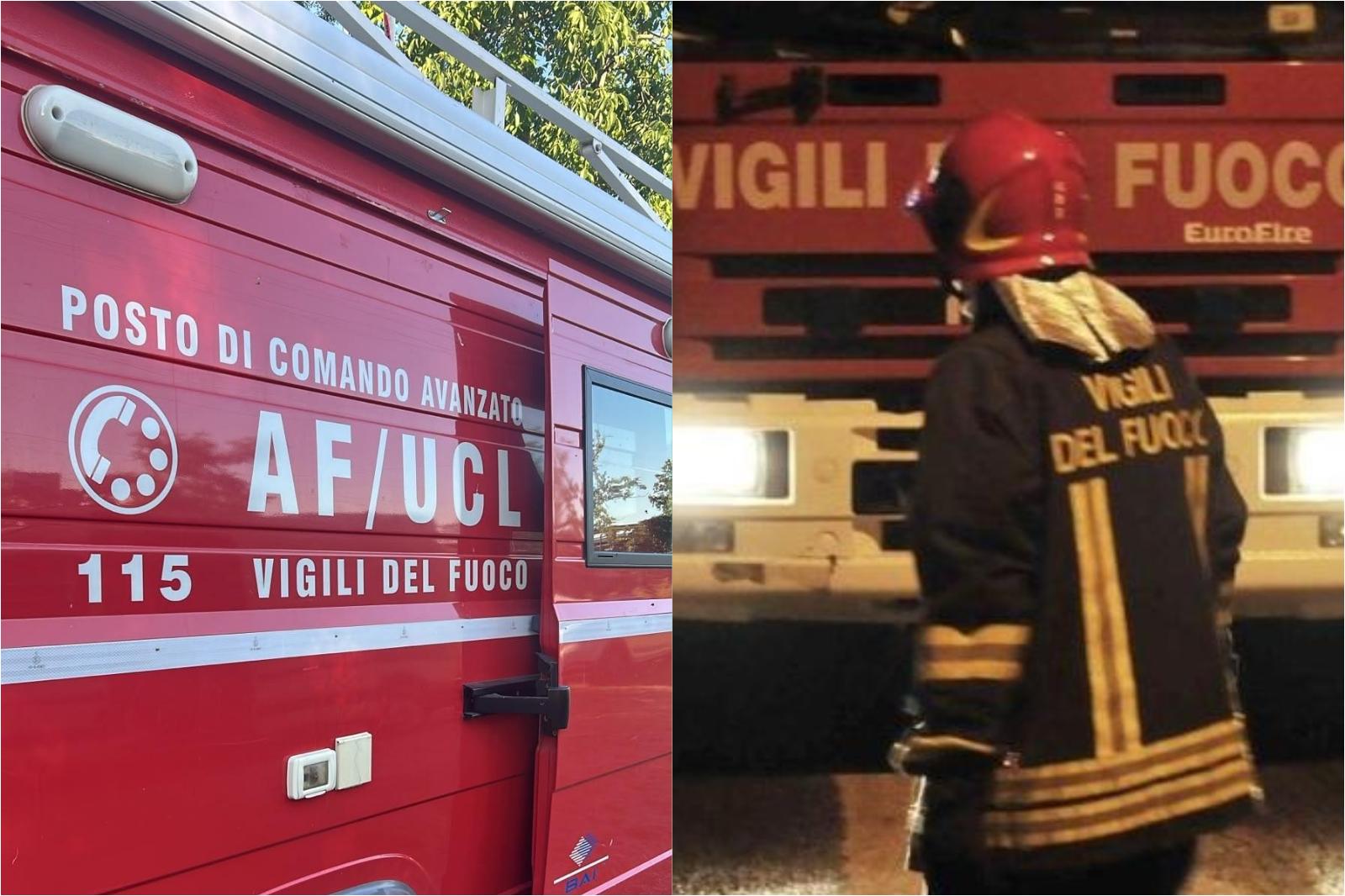 Incendio in uno stabilimento chimico a Mantova: alta colonna di fumo
