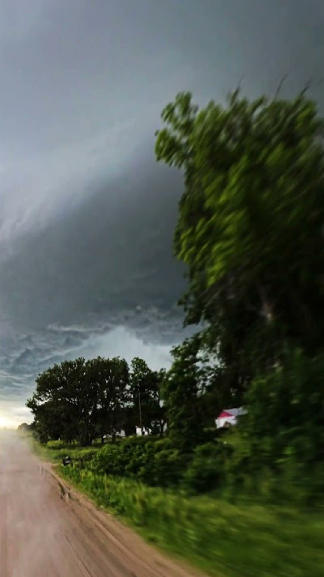 Homes in path of massive tornado storm