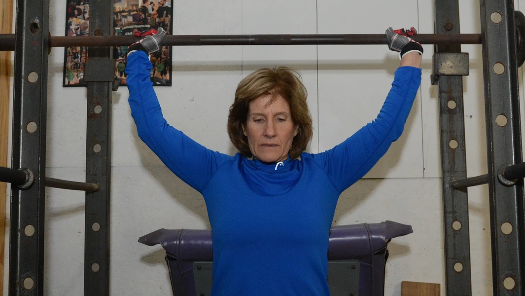 Dead hang strength and grip power after 55
