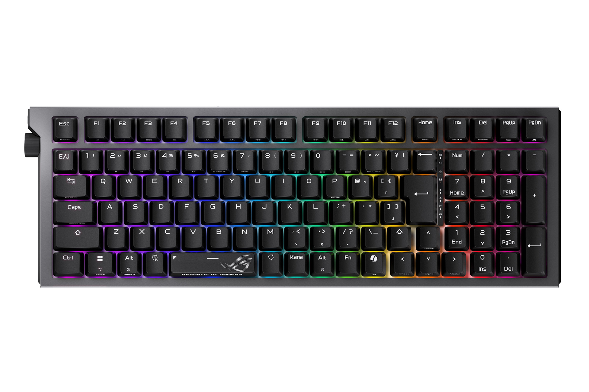 ASUSのゲーミングキーボード「ROG Strix Morph 96 Wireless」に日本語配列モデル