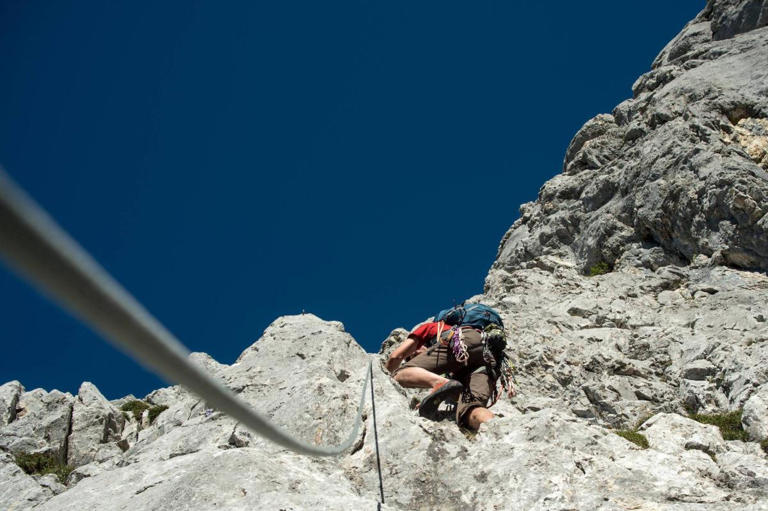 Seilschaft gerät am Gimpel im Tannheimer Tal in alpine Notlage
