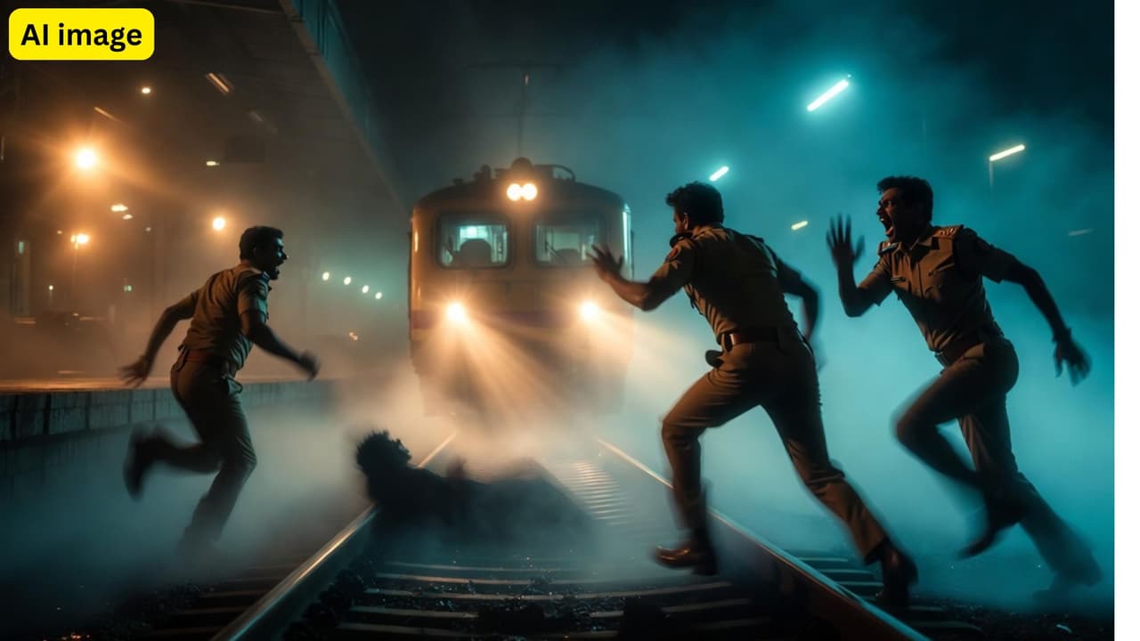 Bengaluru: Police stop express train in last-minute rescue of man on tracks