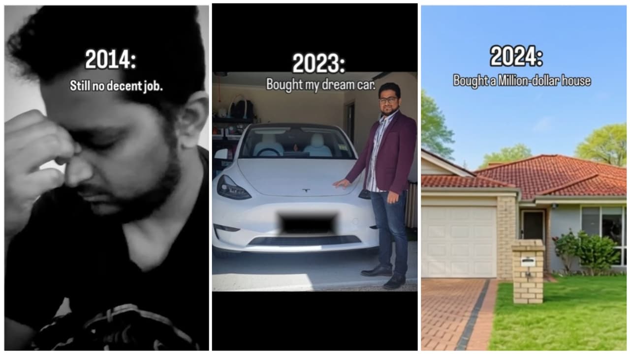 Jobless graduate to million-dollar homeowner: Indian man's 13-year ...