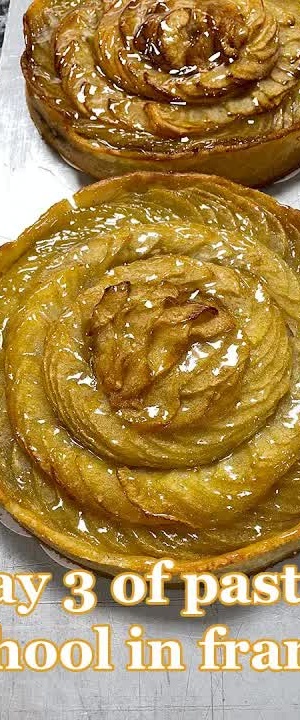 French pastry school - Apple tart day!