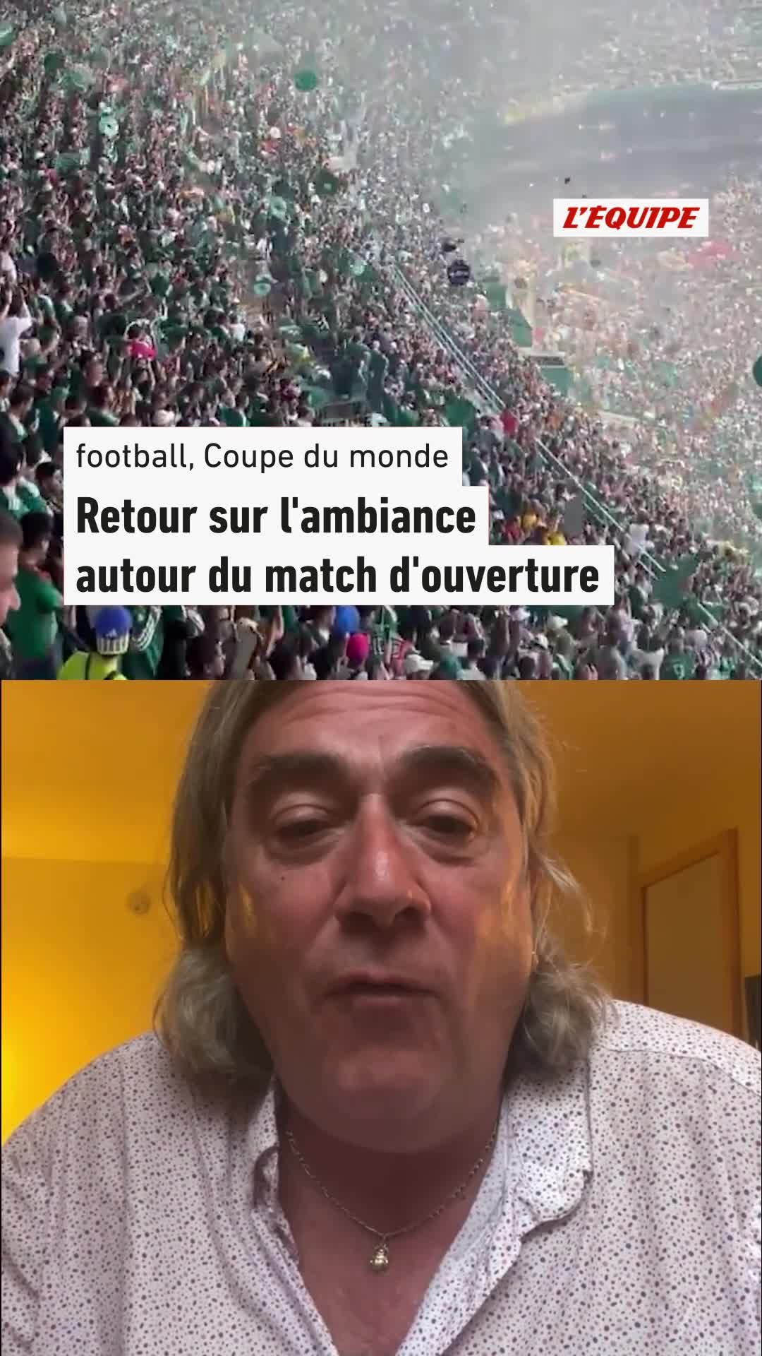 L'ouverture de la Coupe du monde vue par notre reporter