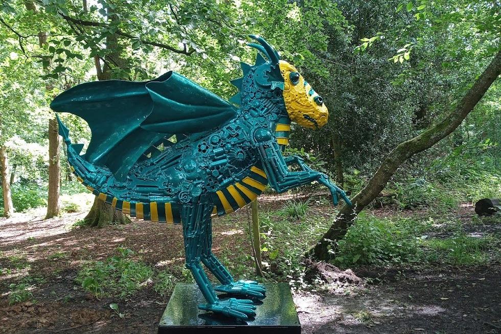 Second dragon sculpture set to be unveiled in Burnley's Towneley Park