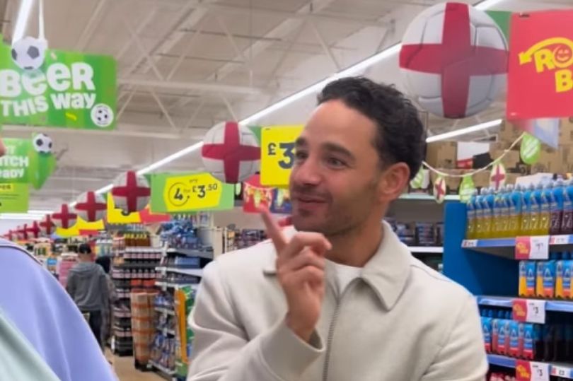 Adam Thomas praised for 'gorgeous' move as he's left surprised by Asda ...