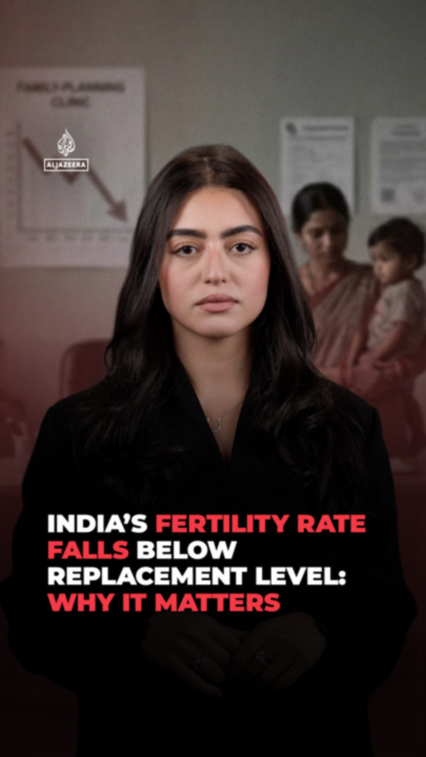 India’s fertility rate falls below replacement level: Why it matters