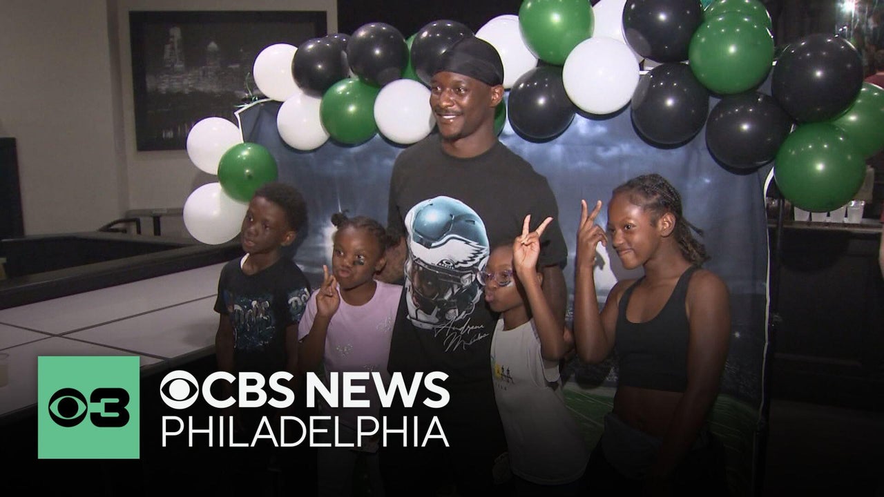 Eagles safety Andrew Mukuba treats Philly kids to Dave & Buster's at ...