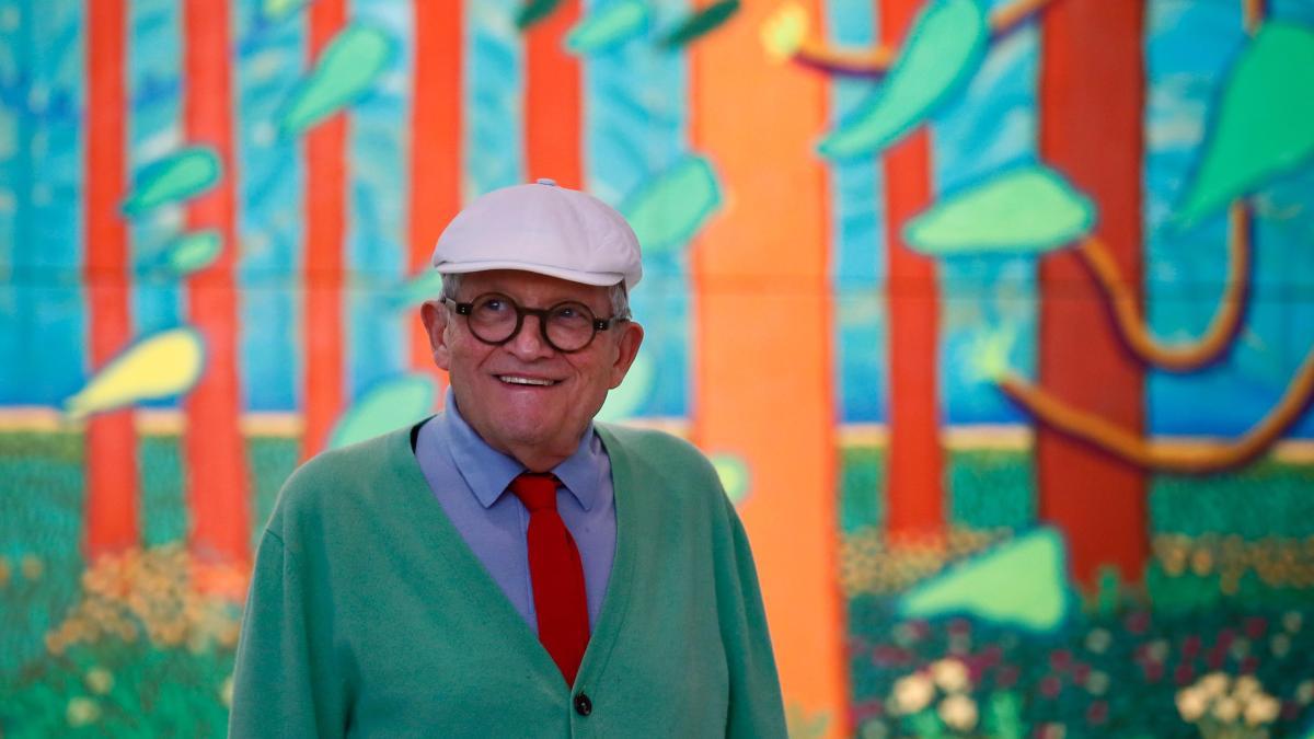Muere el icono del arte David Hockney