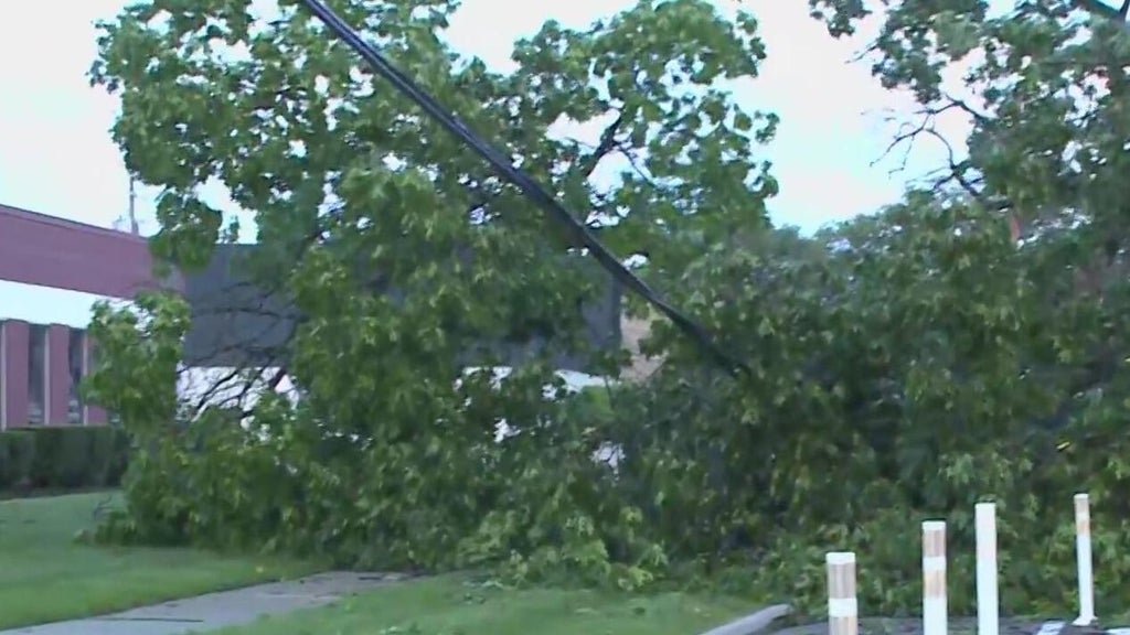 Over 26,000 DTE customers lost power due to Thursday night storms