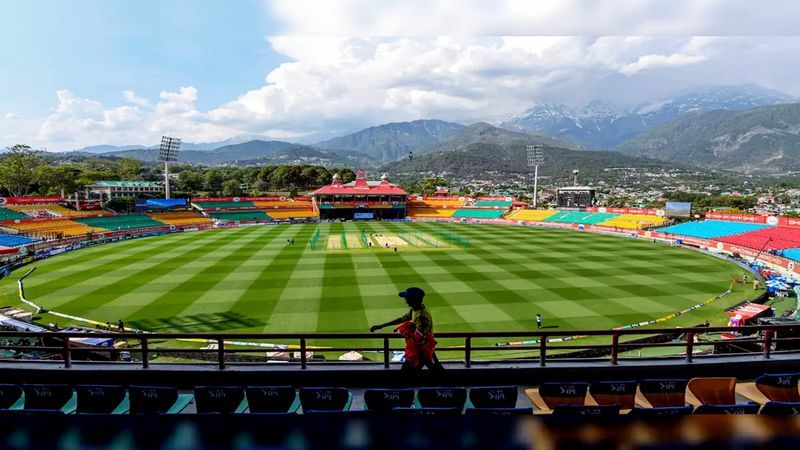 Divine blessings, snow-capped Dhauladhars and cricket fever: Dharamsala ...
