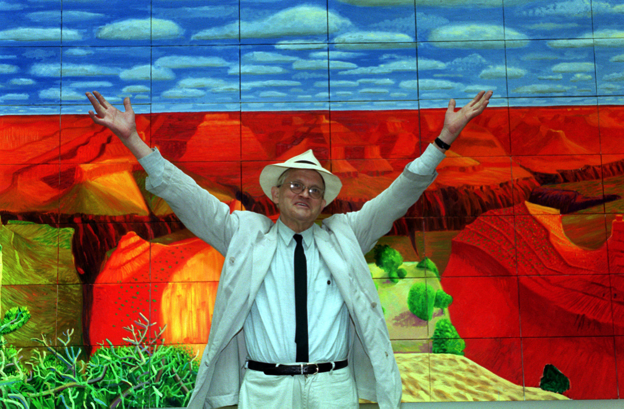 David Hockney helped define the look of modern California. Here's the ...