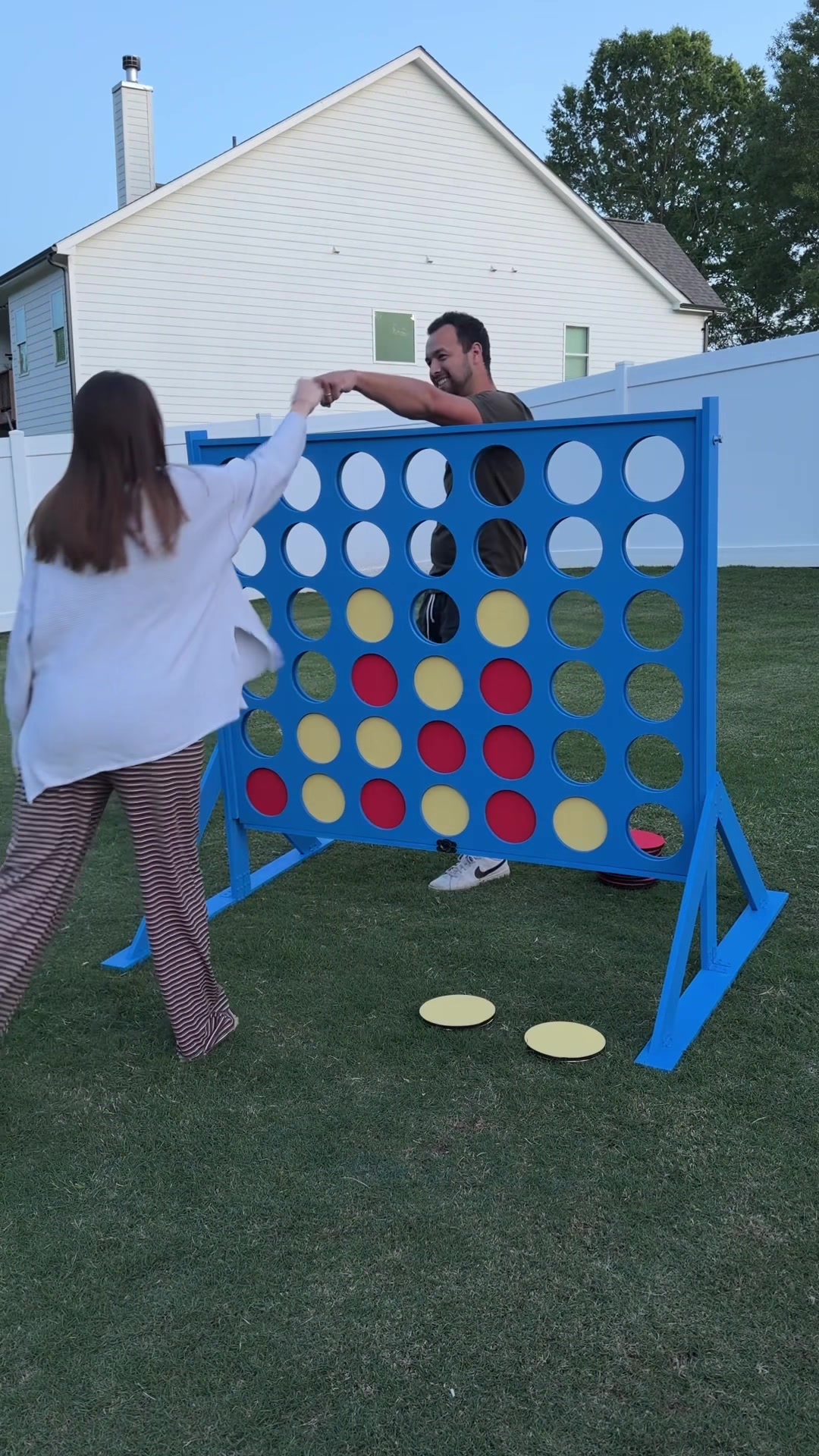 How I Built a Giant Connect 4 for the Backyard