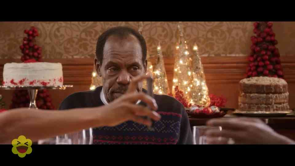 Cheating Christmas dinner disaster (full scene) | Almost Christmas