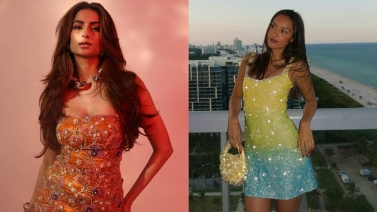 Move over LBD, the sequinned mini is summer’s new party uniform