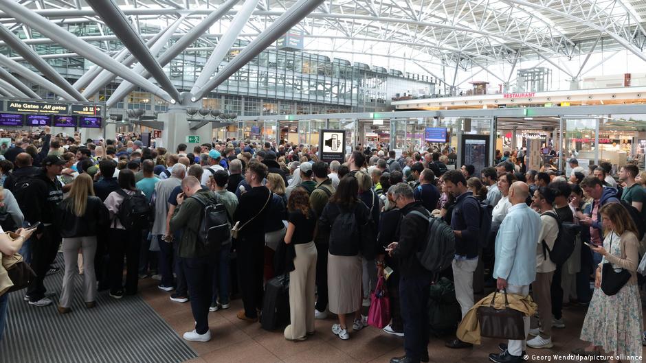 Germany news: Lost man triggers shutdown at Hamburg airport