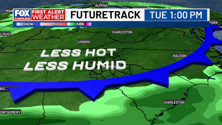 First alert: Oppressive heat this weekend. Changes arrive next week
