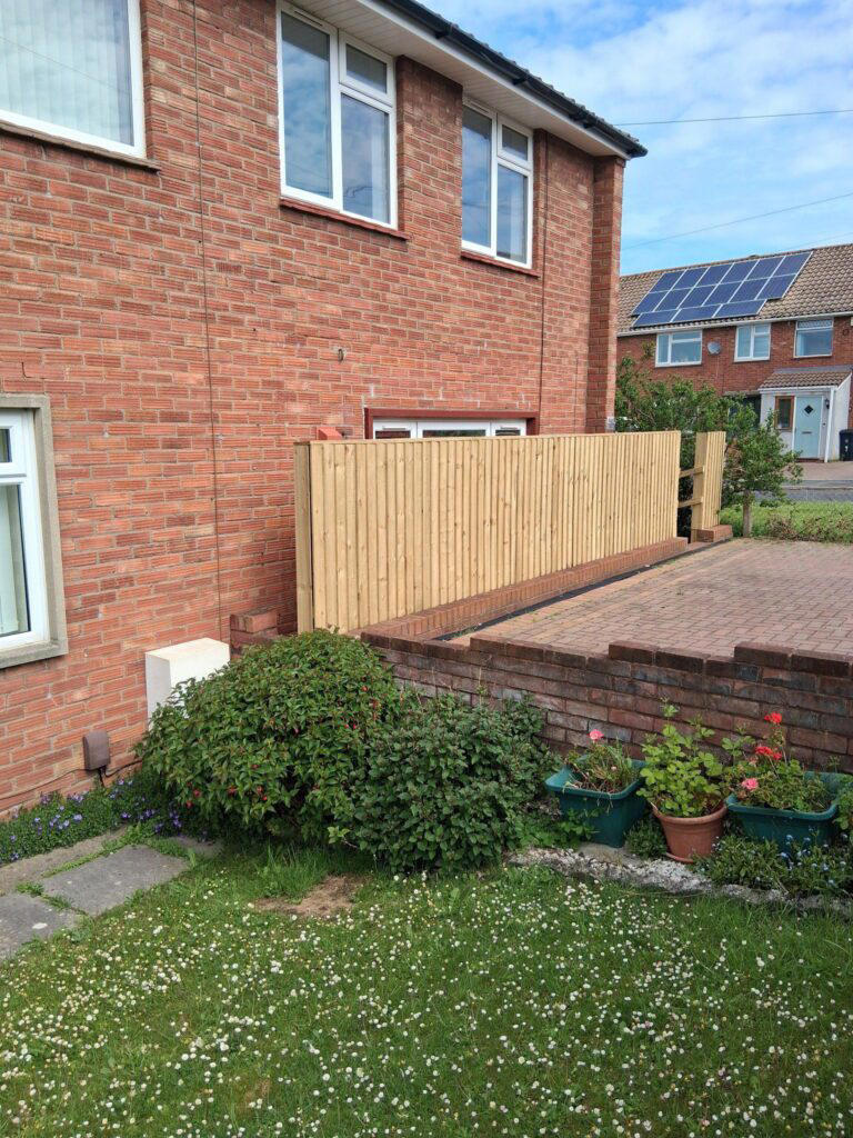 Bristol City Council replaces fence that blocked living room window ...