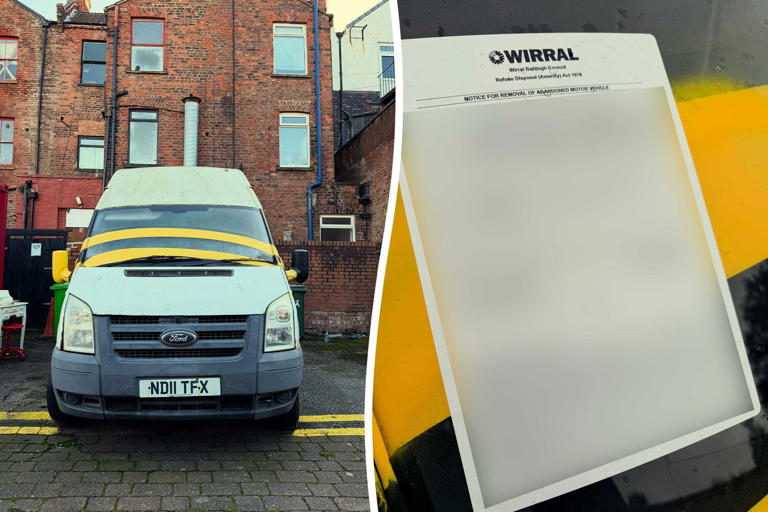 Council mistook art installation for abandoned van – and slapped it ...