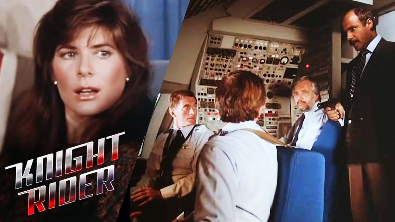Bonnie's plane gets hijacked | Knight Rider